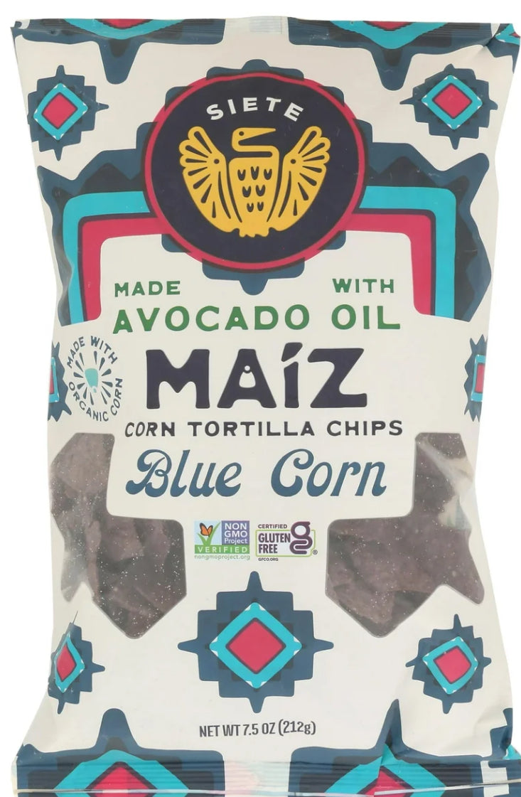 Siete- Blue Maiz Chips – Kersh Home Design